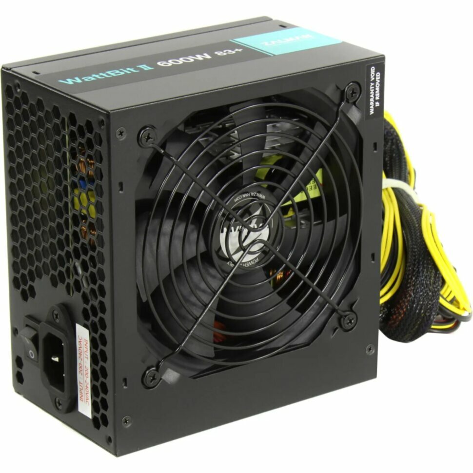 Блок питания Zalman ZM600-XEII, 600W, ATX12V v2.3, 12cm Fan(ZM600-XEII), 1975160