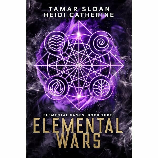 Elemental Wars (Elemental Games Book 3)，Reprinted paperback book