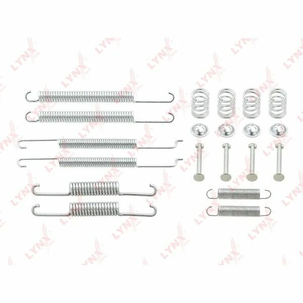 Ремкомплект для установки барабанных колодок LYNX AUTO BC-8049 Skoda Octavia1U 99-10, Roomster 00-15, Vw Caddy II 00-04, Jetta IV 10>
