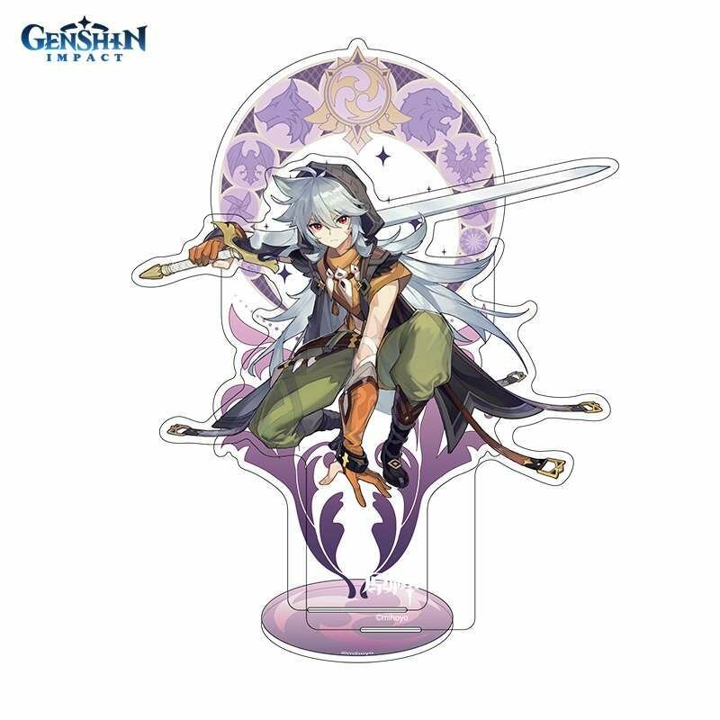 Акриловая фигурка Геншин Импакт в виде персонажа игры Genshin Impact Monstadt Characters Standee Razor 6972957482946