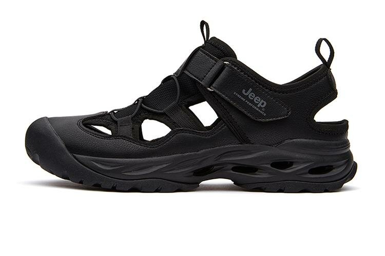Ботинки для треккинга мужские Jeep Sports Sandals черные 43 EU
