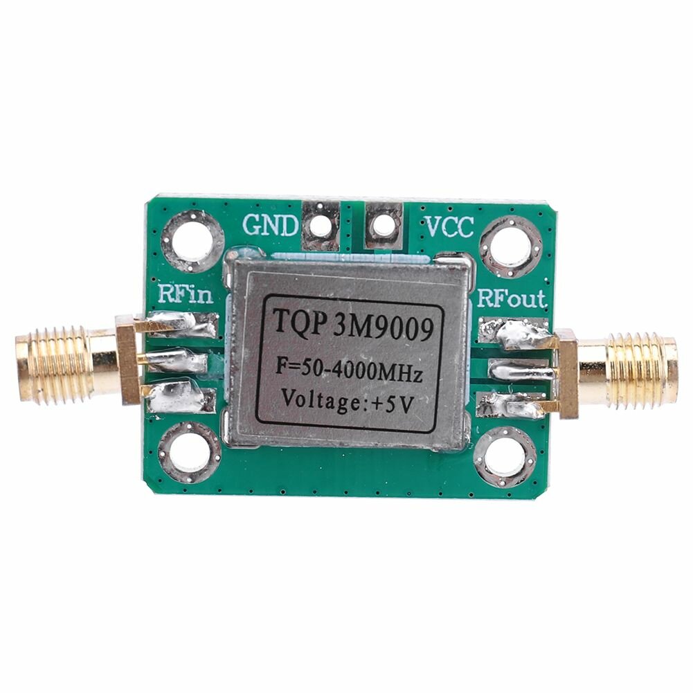 Усилитель ВЧ TQP3M9009 с низким уровнем шума: 50 4000 МГц, КШ 1,3 дБ