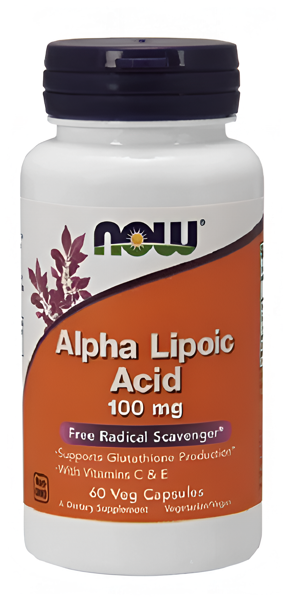 Альфа-липоевая кислота NOW Alpha Lipoic Acid 100 mg 120 вег. капс