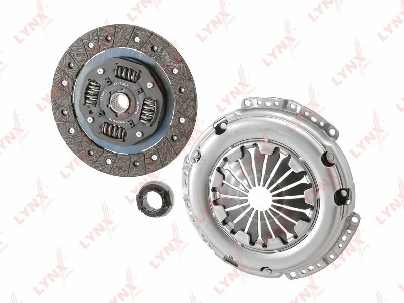 LYNXauto Комплект сцепления для Audi A2 (8Z0) 1.4 Seat Cordoba(6L2), Ibiza VI(6L1) 1.4 16V/ Scoda Fabia (6Y2) 1,2 , Combi(6Y5) 1,2 , ROOMSTER 1,2 /VW Caddy II (9K9A), Golf V(1K1), Polo(6N2)