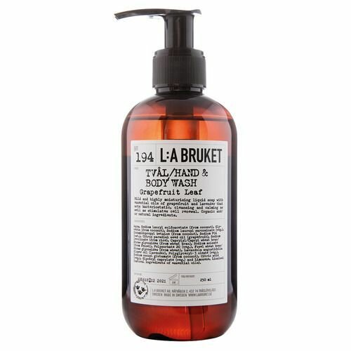 L: A BRUKET 194 Grapefruit Leaf Tval/Hand & Body Wash 240 ml - жидкое мыло для тела и рук