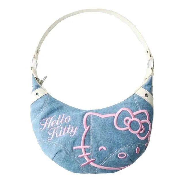MINISO Sanrio Hello Kitty джинсовая сумка