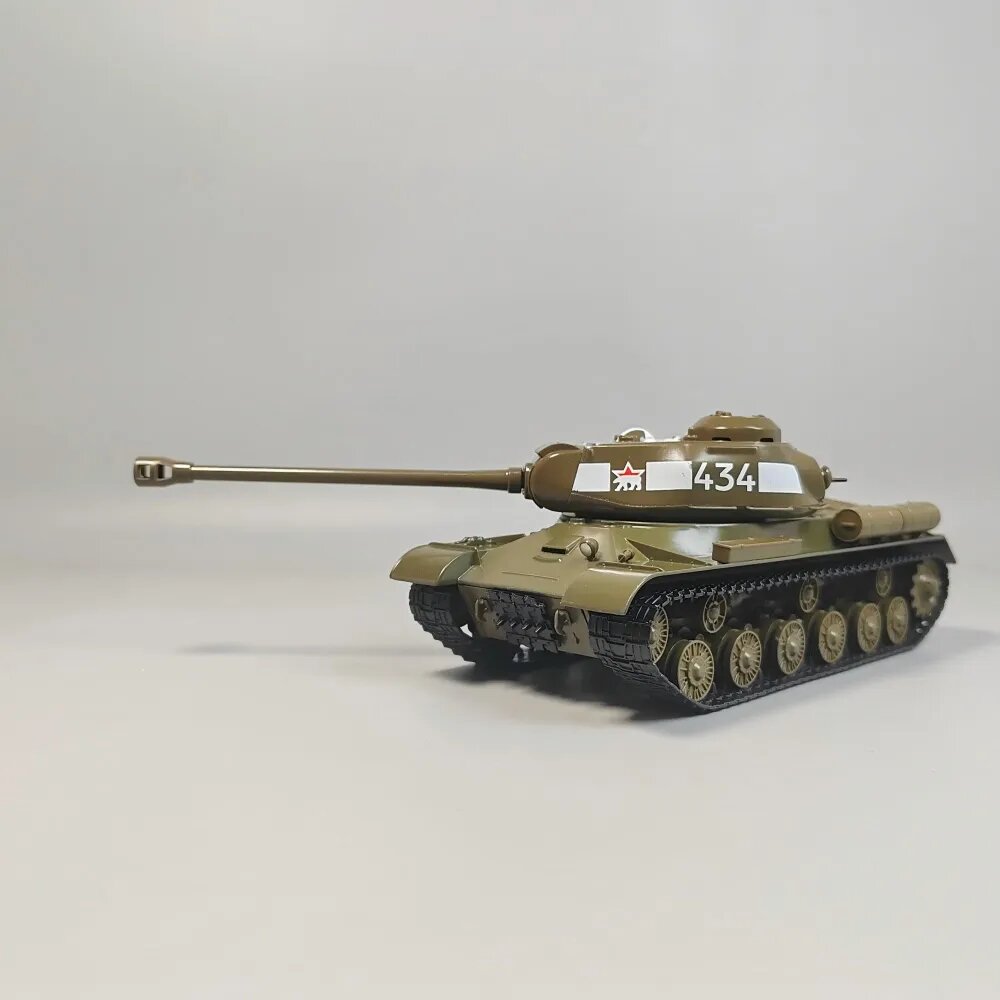 Масштабная модель 1:43 советского тяжелого танка ИС-2 (Вторая мировая война) металлическая коллекционная фигурка