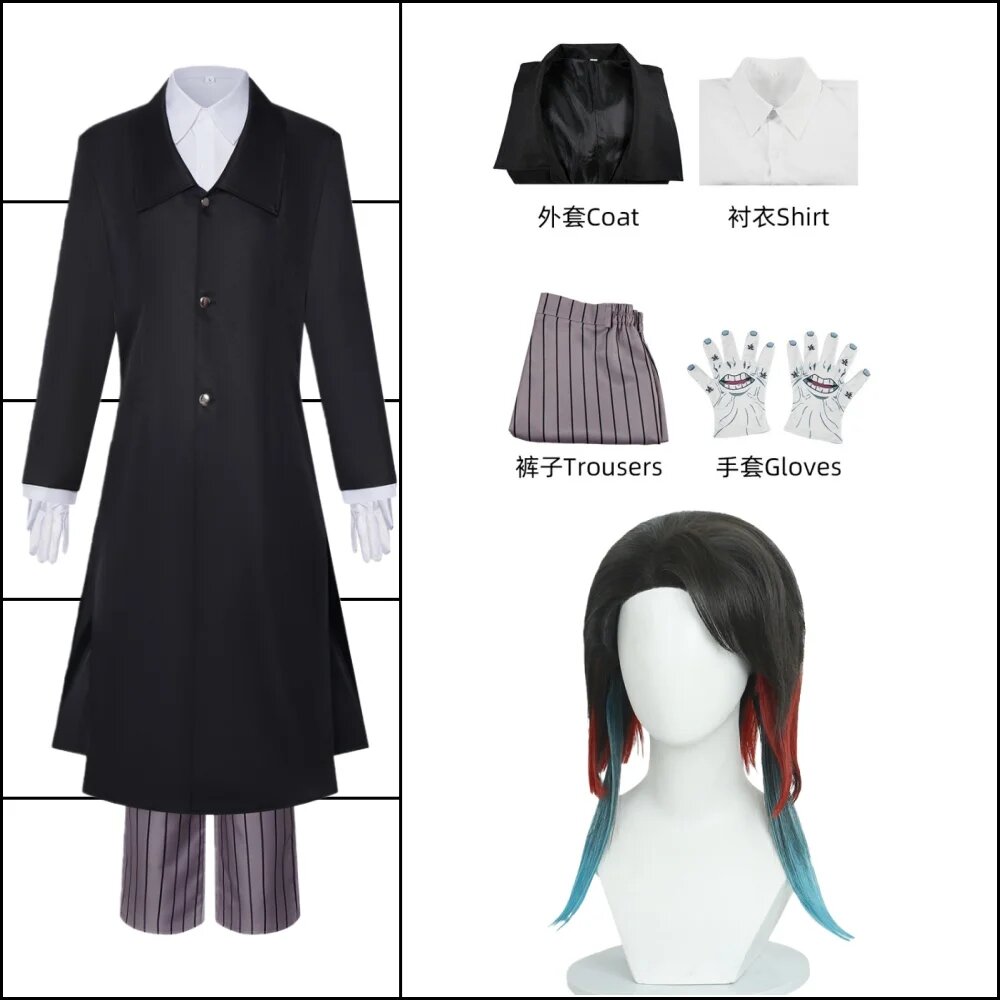 Костюм Энму для косплея L, A3 Costume wig