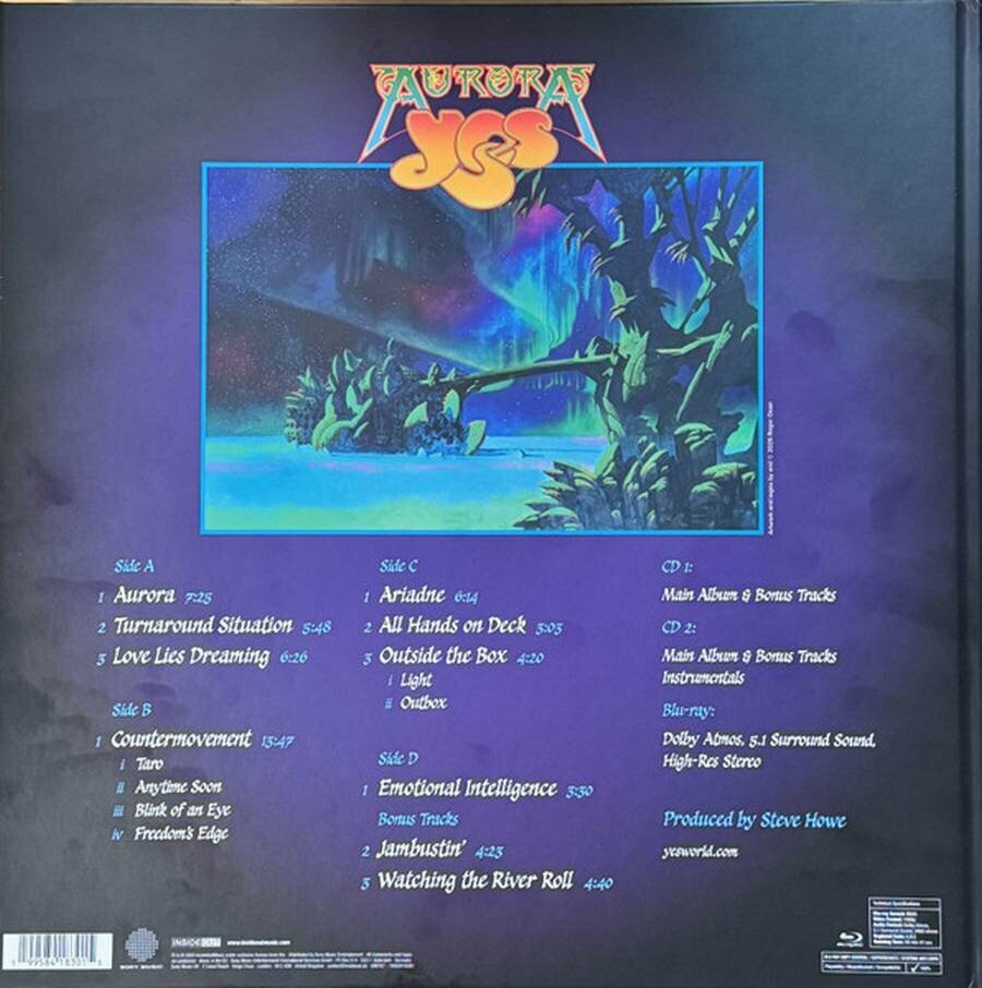 Yes – Aurora (2CD+BD, deluxe) — фото 1