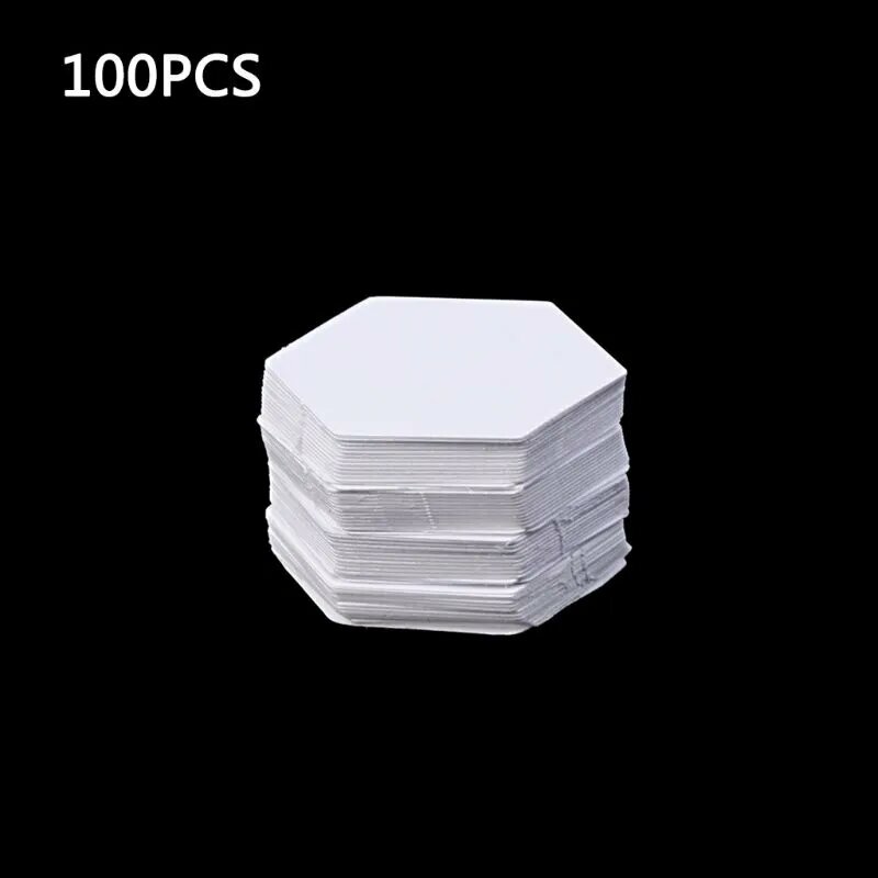 1 упаковка из 100 штук лоскутного шитья шестиугольной формы 10 мм CYMM