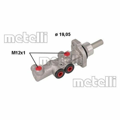 Главный тормозной цилиндр Metelli 051117 для SEAT Ibiza III; Skoda Fabia I, II; VW Fox, Polo