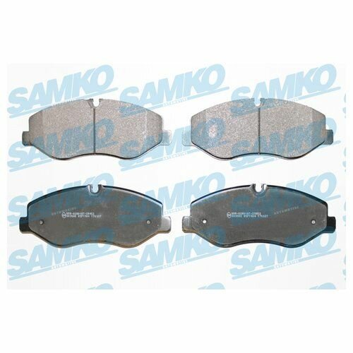 Колодки тормозные дисковые (комплект 4 шт.) Samko 5SP1904 для Mercedes V-CLASS W447, Vito W447