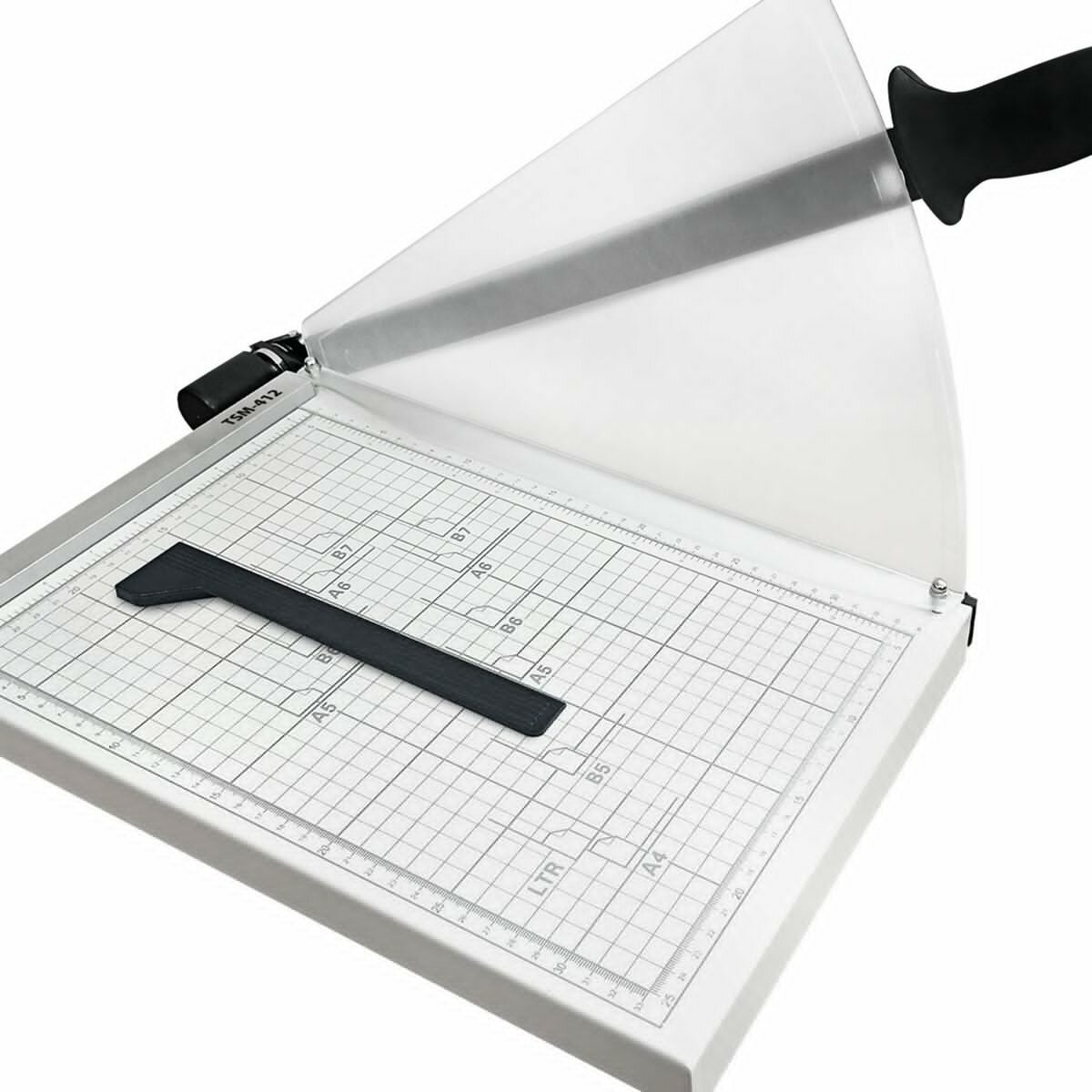 Резак сабельный Brauberg Katana TSM-412, А4, на 12 л. (532985), 6шт.