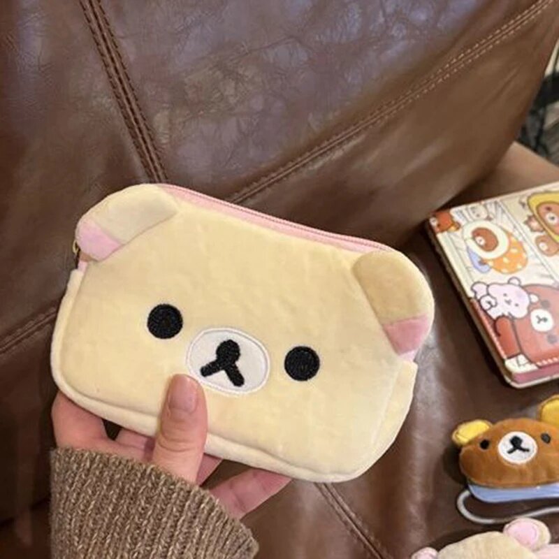 Плюшевый органайзер Rilakkuma для косметики