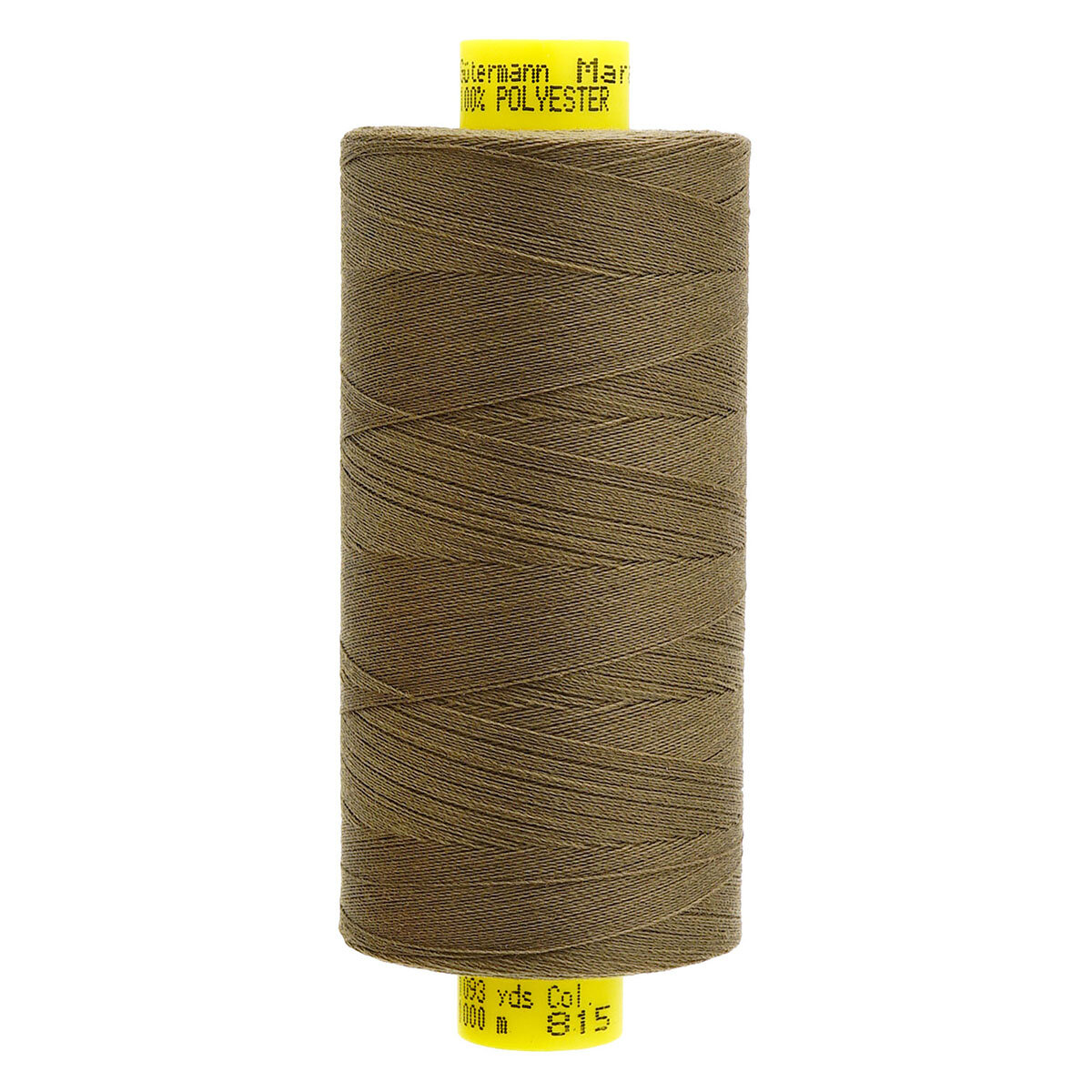 Нитки Mara 120/1000 м универсальные, 100% полиэстер Gutermann 700207 (815 орех), 10 шт