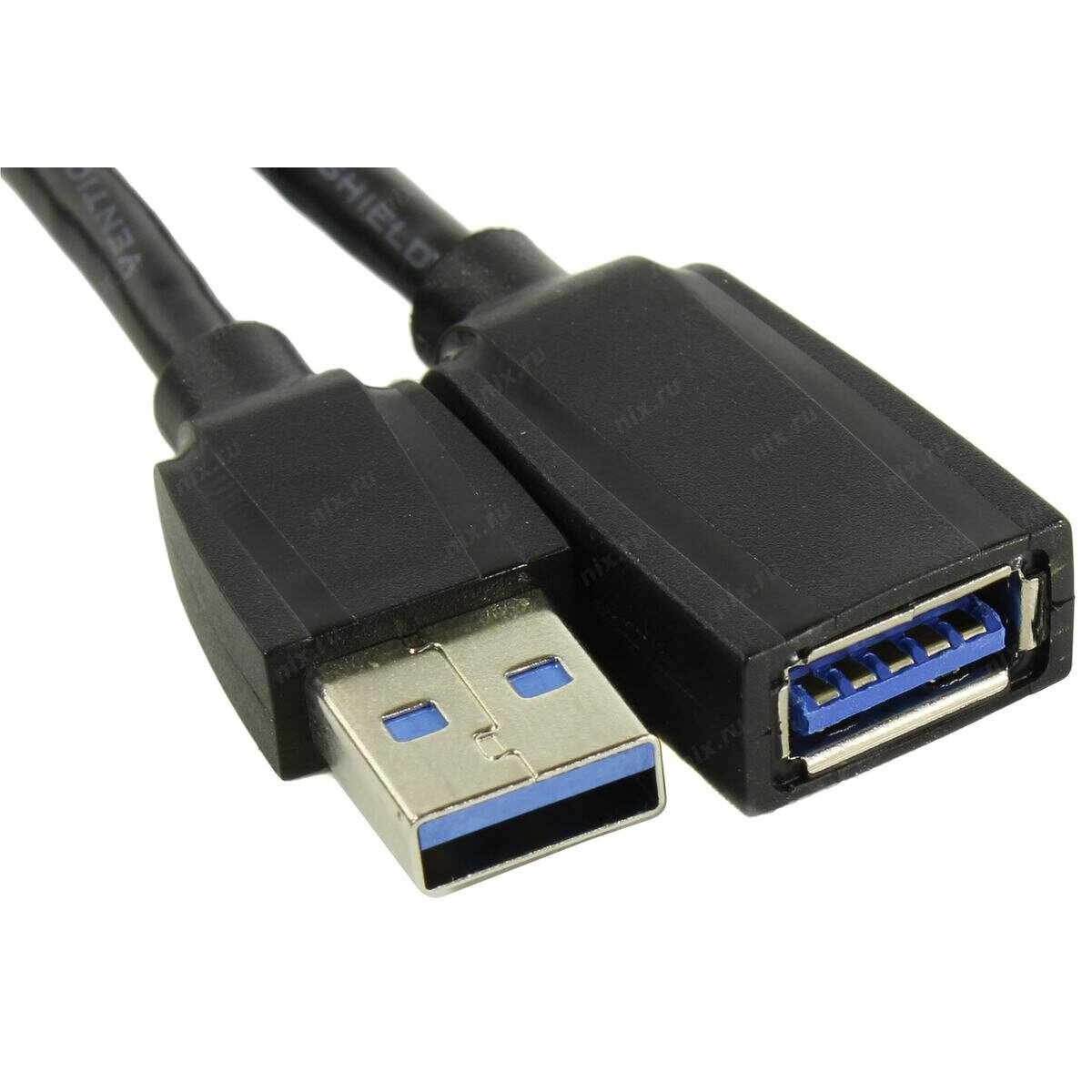 Vention VAS-A45-B300 Кабель удлинительный USB 3.0 A-- A 3м — фото 1