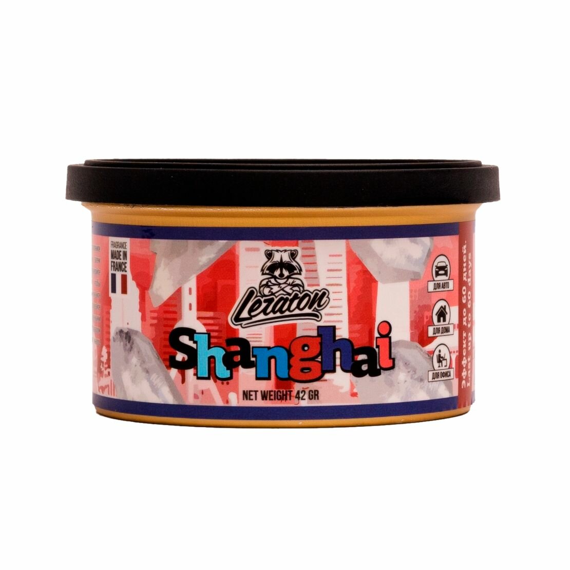Ароматизатор для автомобиля LERATON Shanghai (White Musk/Белый мускус)
