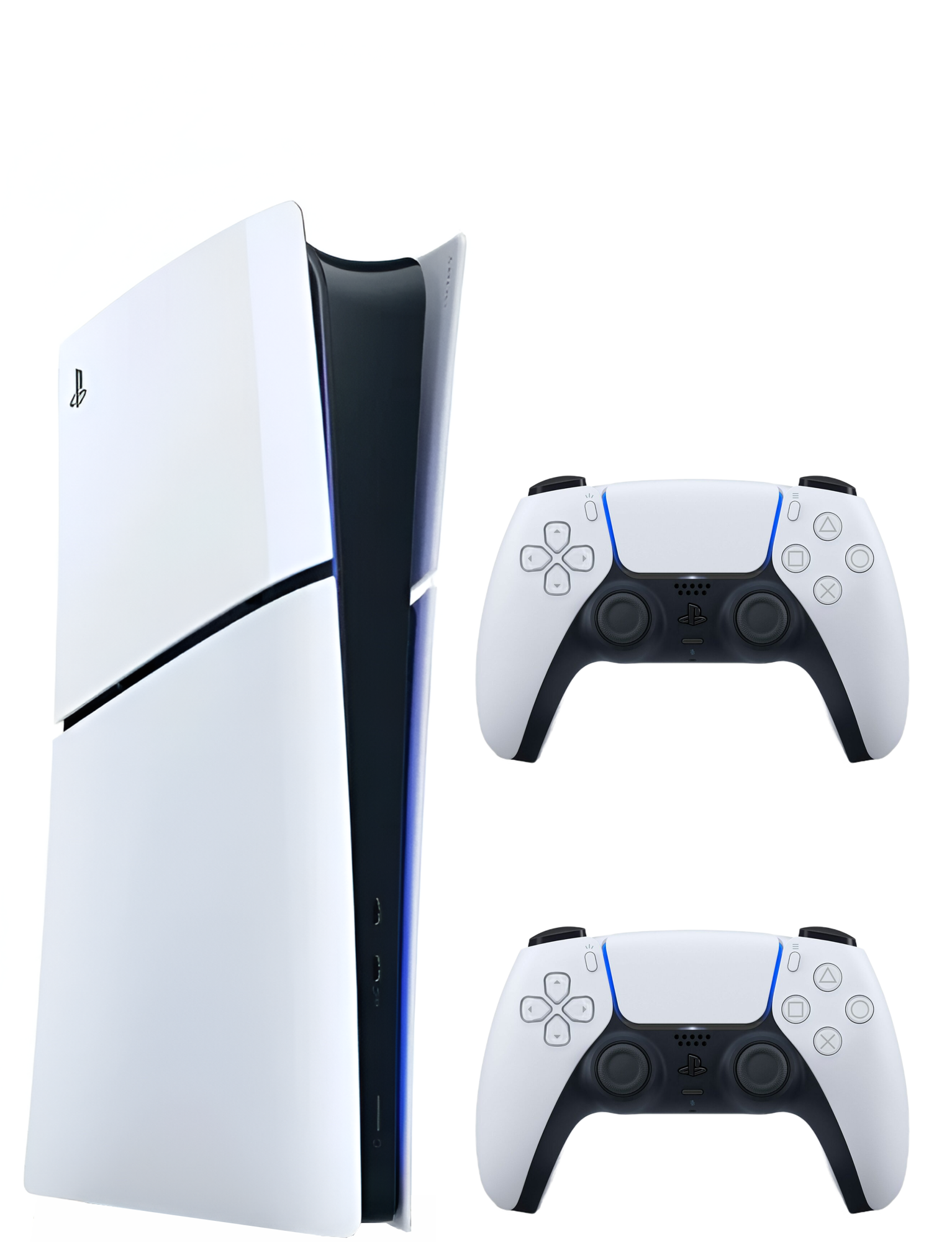 Игровая приставка Sony PlayStation 5 PS5 Slim Digital ,825 Гб (Без дисковода) + 2-ой геймпад