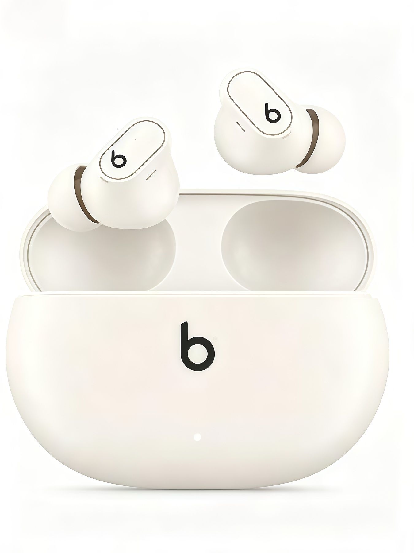 Beats Беспроводные наушники Beats, вкладыши, с микрофоном, цвет слоновая кость