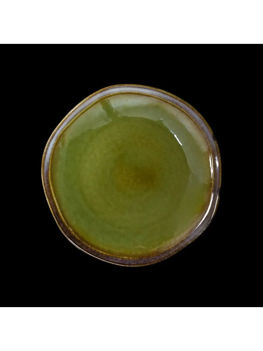 Тарелка обеденная Corone Verde, фарфор, 25,5x25,5 см