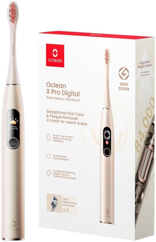 Зубная щётка Oclean X Pro, механическая, 3 режима,