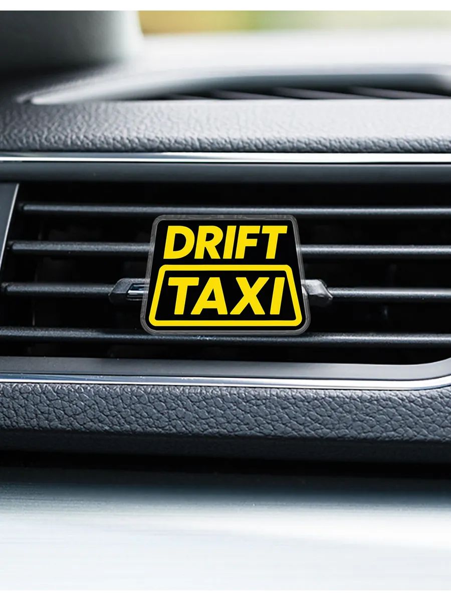 Игрушка акриловая на панель авто "DRIFT TAXI"