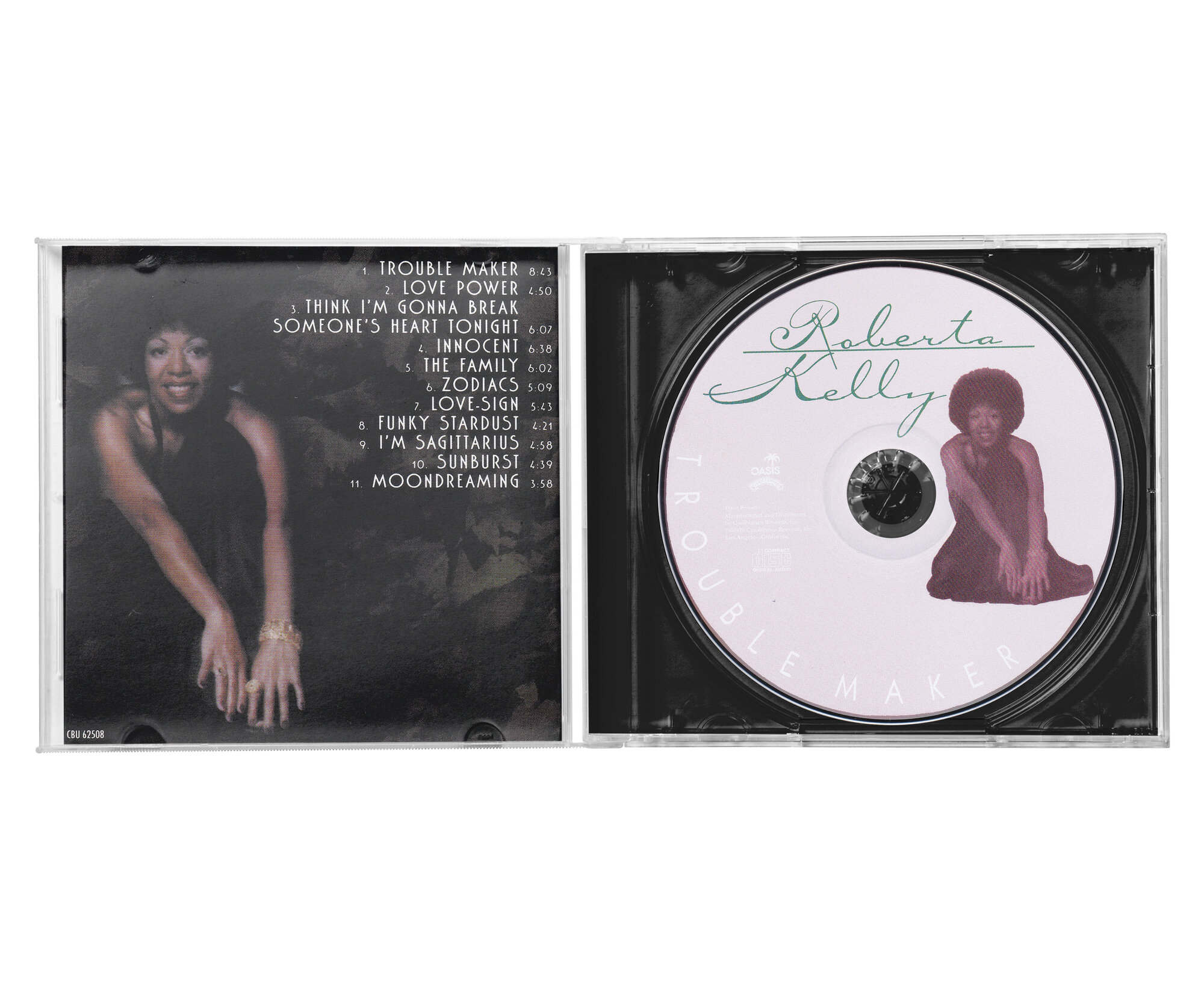 Roberta Kelly - Trouble Maker, 1996, 4-page, CD-Аудио — фото 1