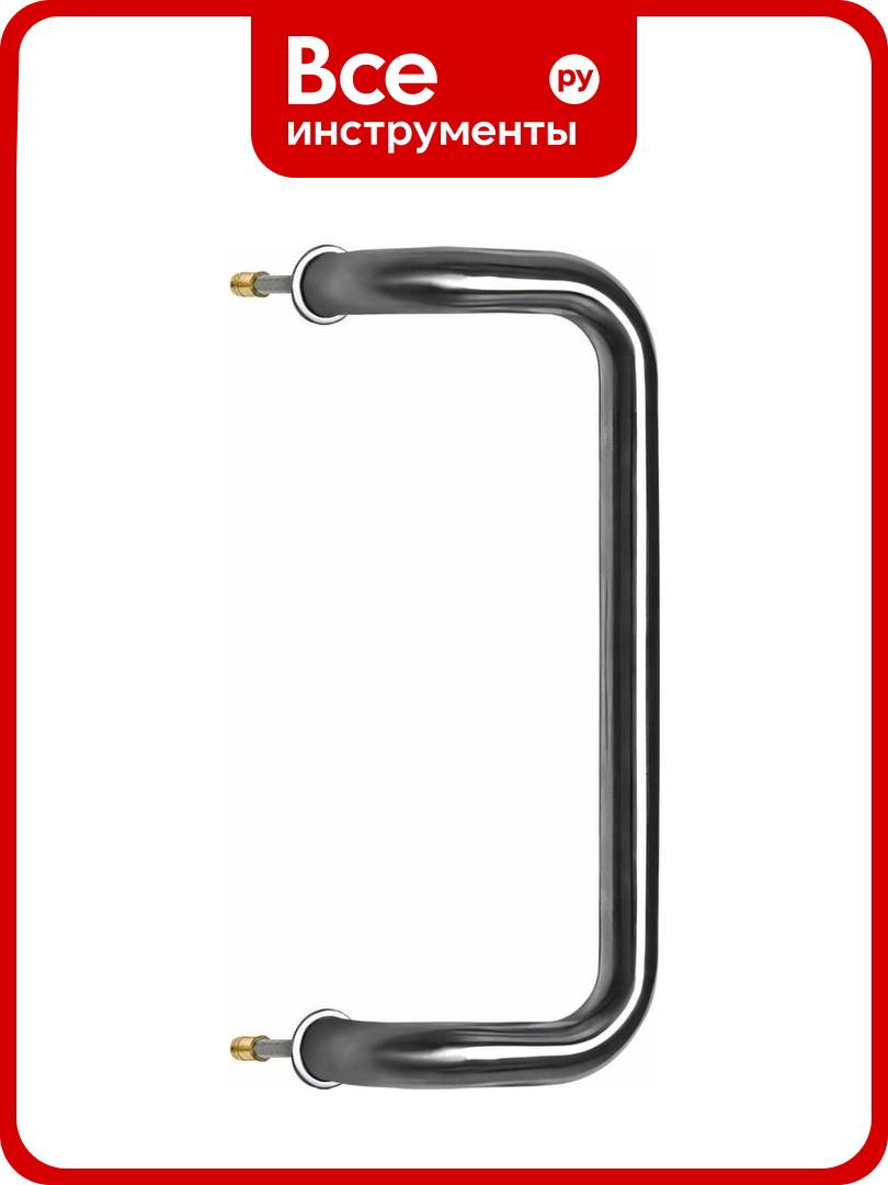 Ручка-скоба Fuaro PH-25-25/300-INOX нержавейка 39033 прямоугольная форма гальваническое никелевое покрытие