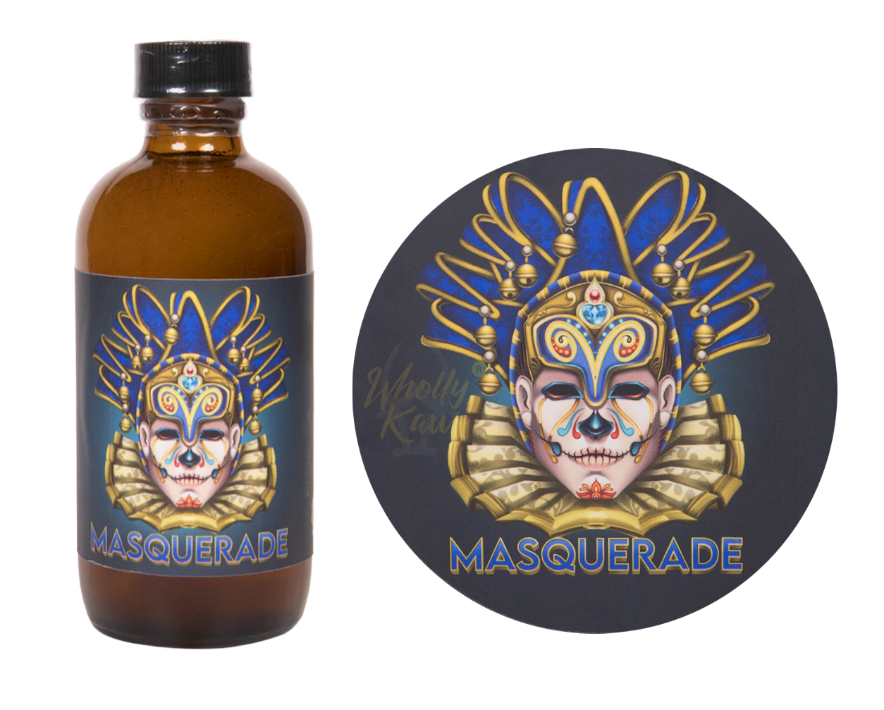 Набор для бритья Wholly Kaw Masquerade: мыло для бритья и лосьон после бритья