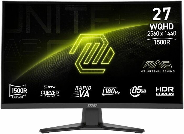 MSI 27 Монитор 9S6-3CE91H-022 VA, 2560x1440, 180 Гц