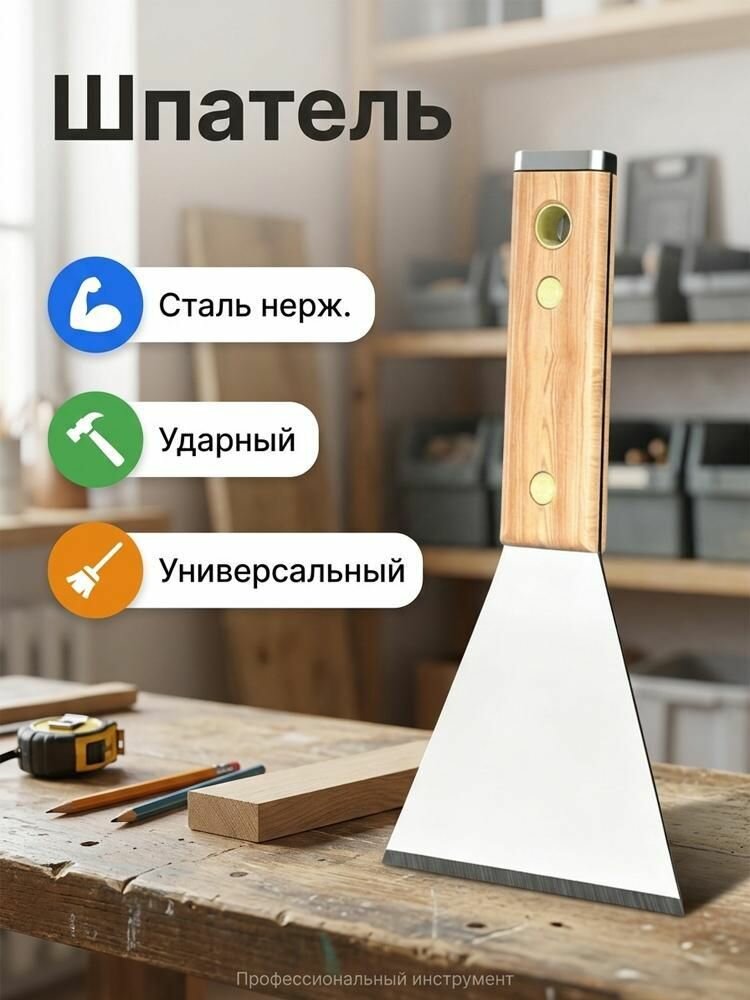 Многофункциональный скребок для стен