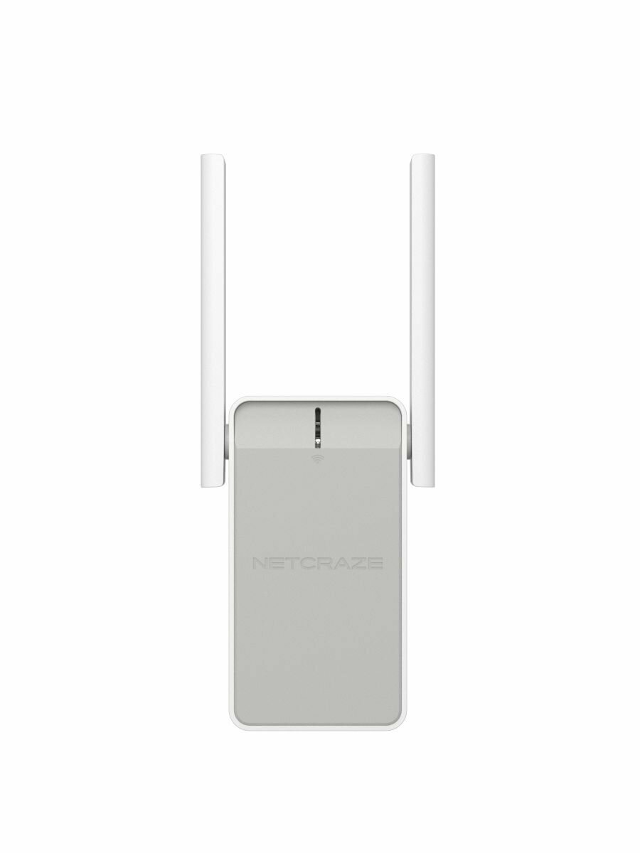 Ретранслятор Netcraze NC-3311 Mesh двухдиапазонный сигнала Wi-Fi AC1200 с портом Ethernet