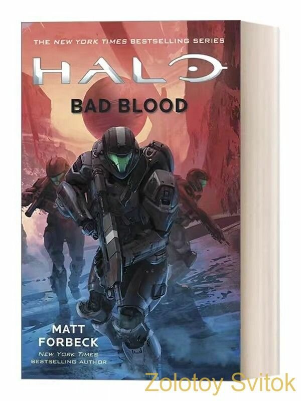 Книга Forbeck Matt "Halo Bad Blood", 2018, мягкий переплет, английский язык