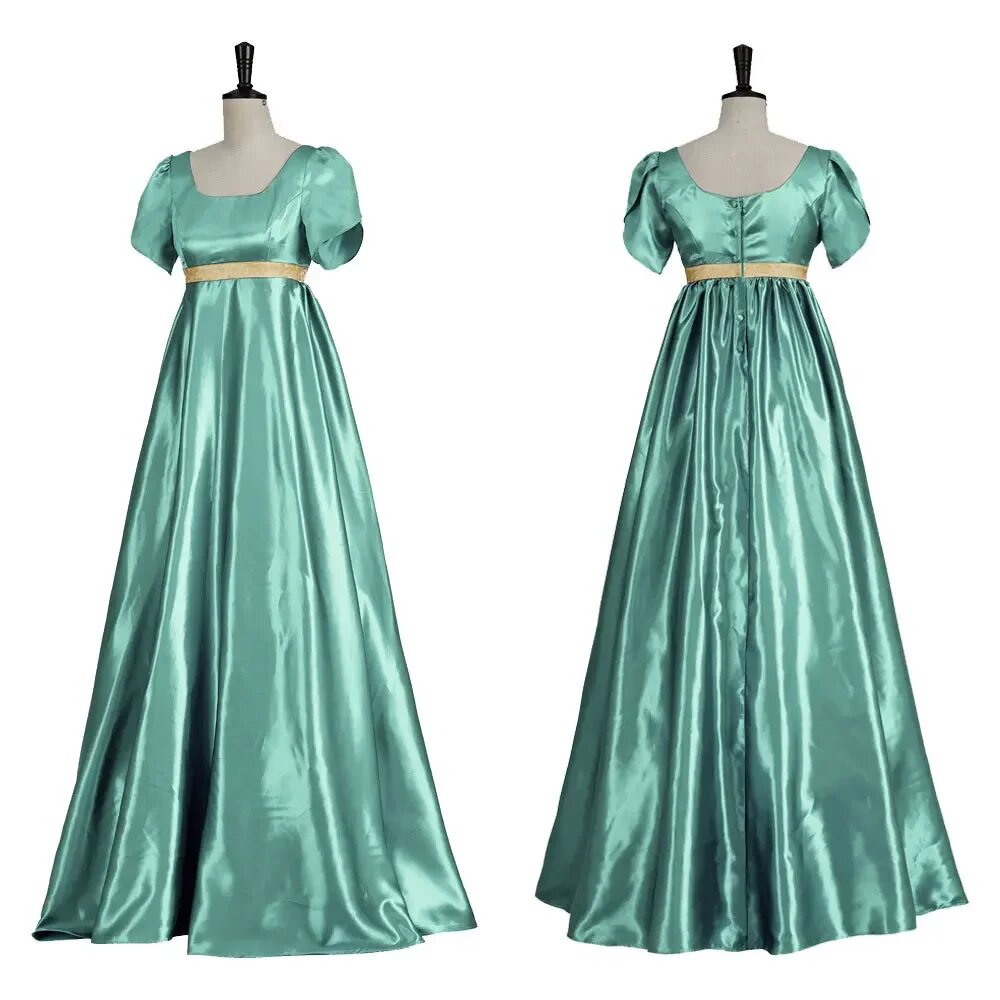 Изумрудный плащ в стиле Regency