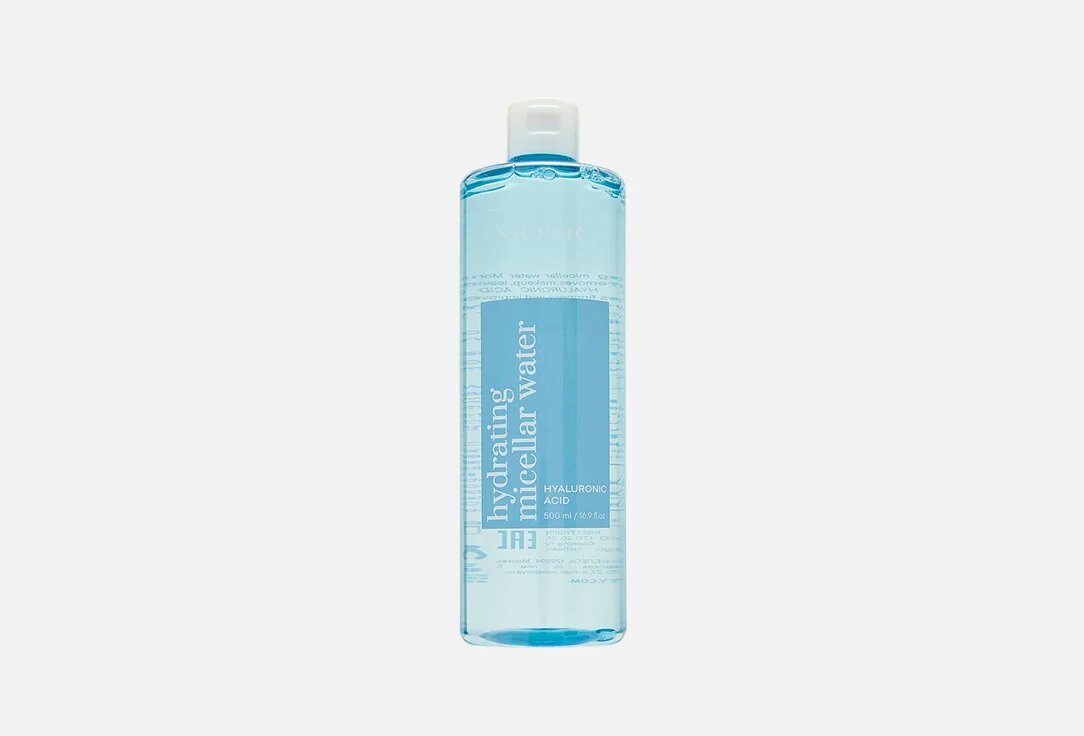 Monic Beauty hyaluronic acid Увлажняющая мицеллярная вода для лица 500 мл