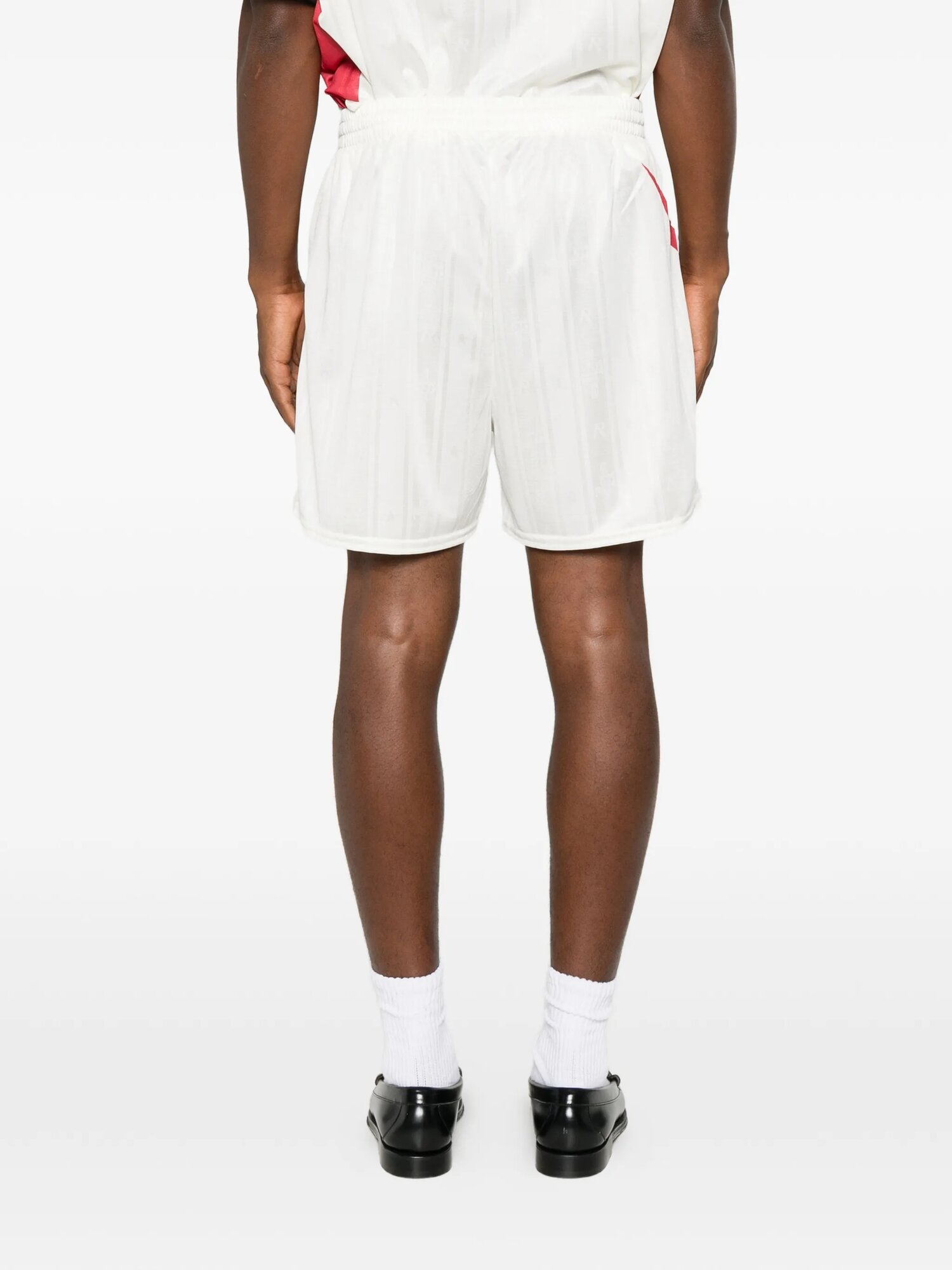 Шорты Represent Clo Spike logo-patch panelled shorts, размер 50, white — фото 1