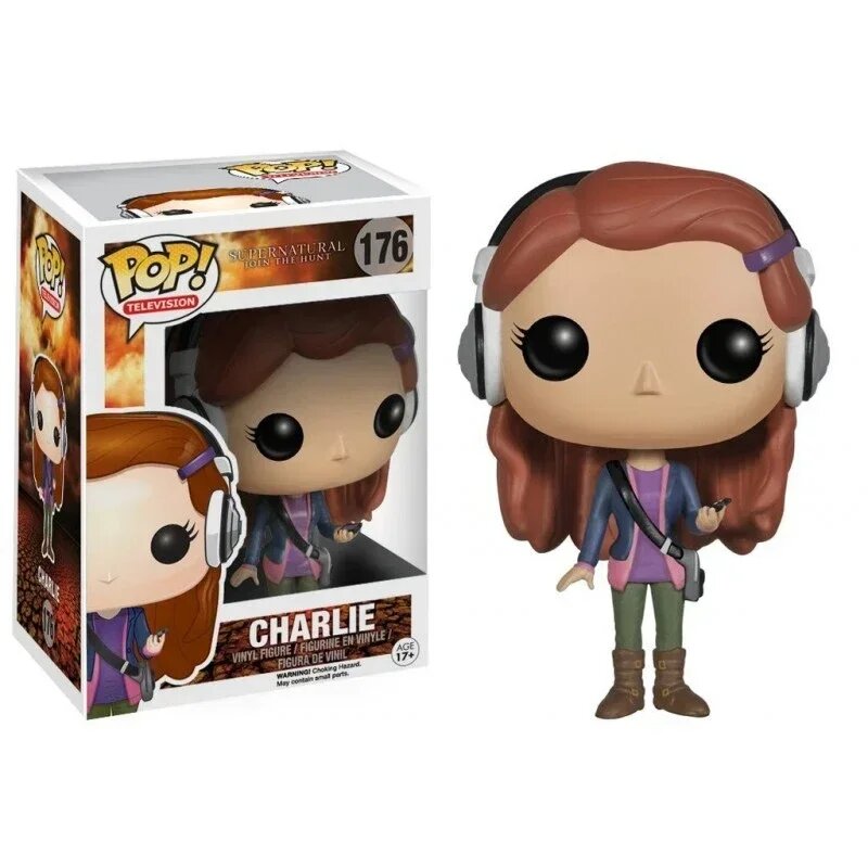 Funko Pop SUPERNATURAL FBI AGENT SAM #93 Фиолетовый, 176 with box