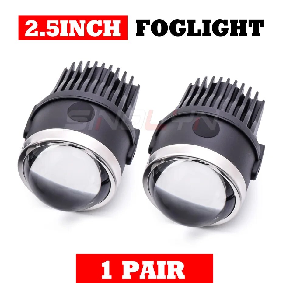 2.5" LED противотуманные фары Sinolyn 6000K (2 шт.)