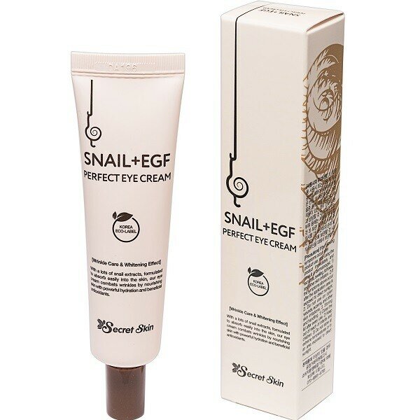 SECRET SKIN Крем для лица области глаз с экстрактом улитки Snail+EGF Perfect Eye Cream, 30г