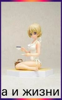 Фигурка WAVE Girls und Panzer Дарелин в танковой куртке 1/8 PVC/ABS коллекционная модель