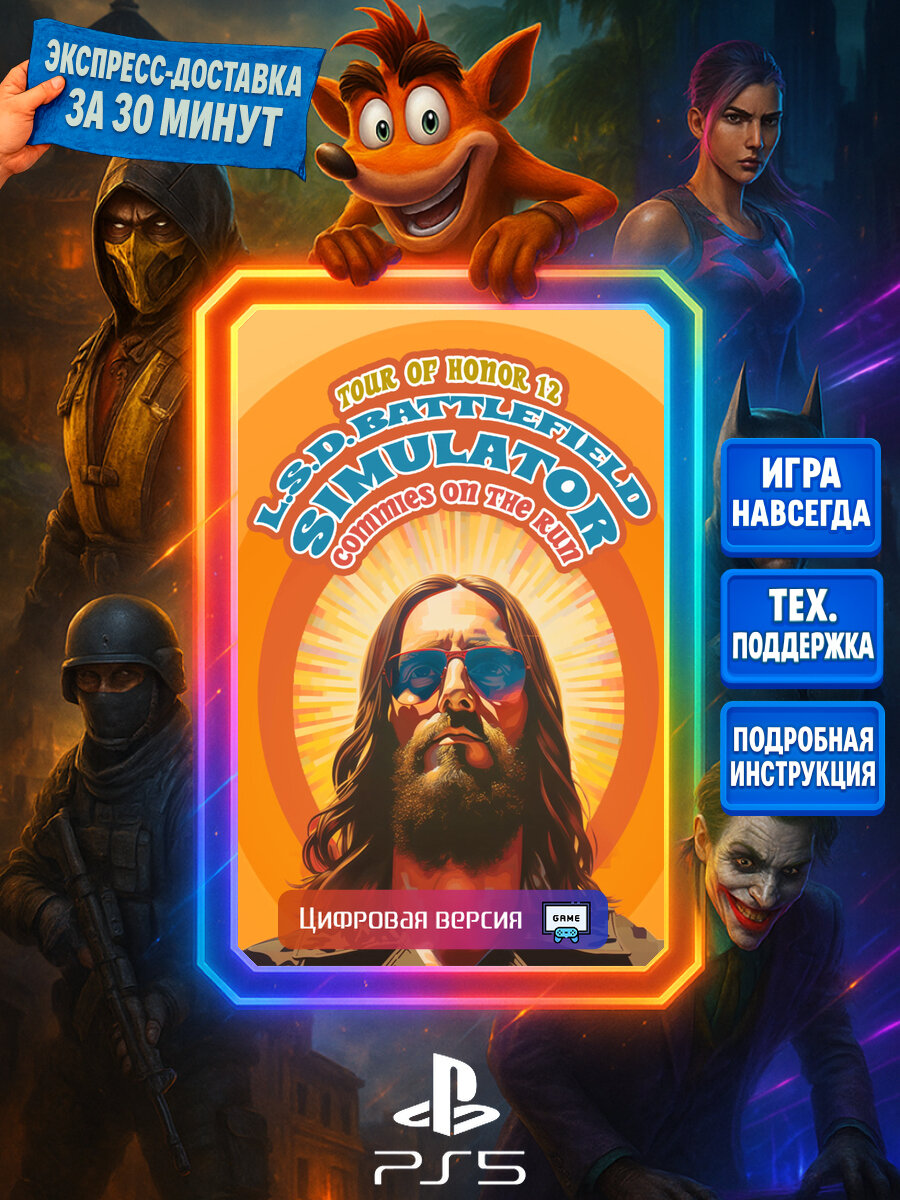 LSD Battlefield Simulator PS5 | Моментальная доставка | Английский язык | Боевики
