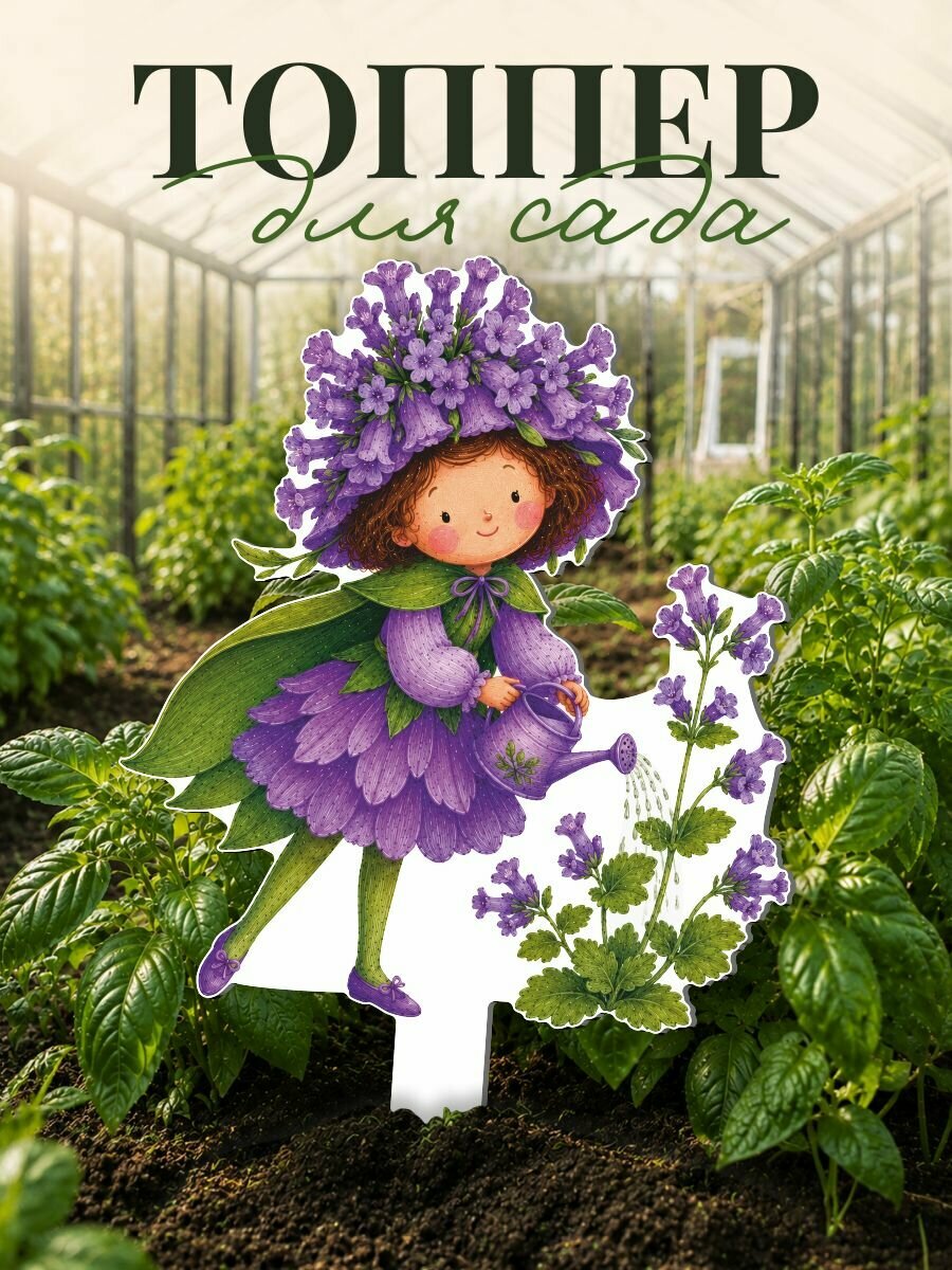 Фигурки для сада Девочка-цветок, фея