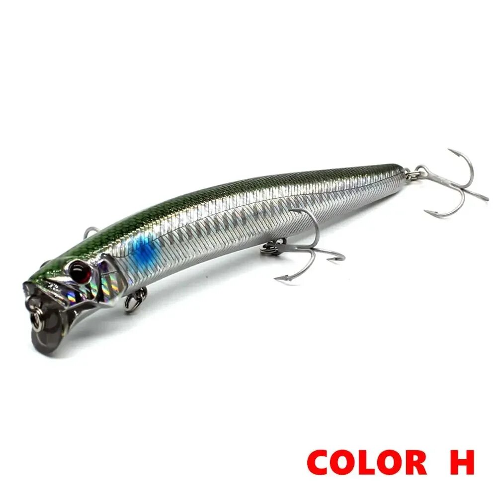 AOCLU Jerkbait, 13см, 21г, Color H, для морской рыбы