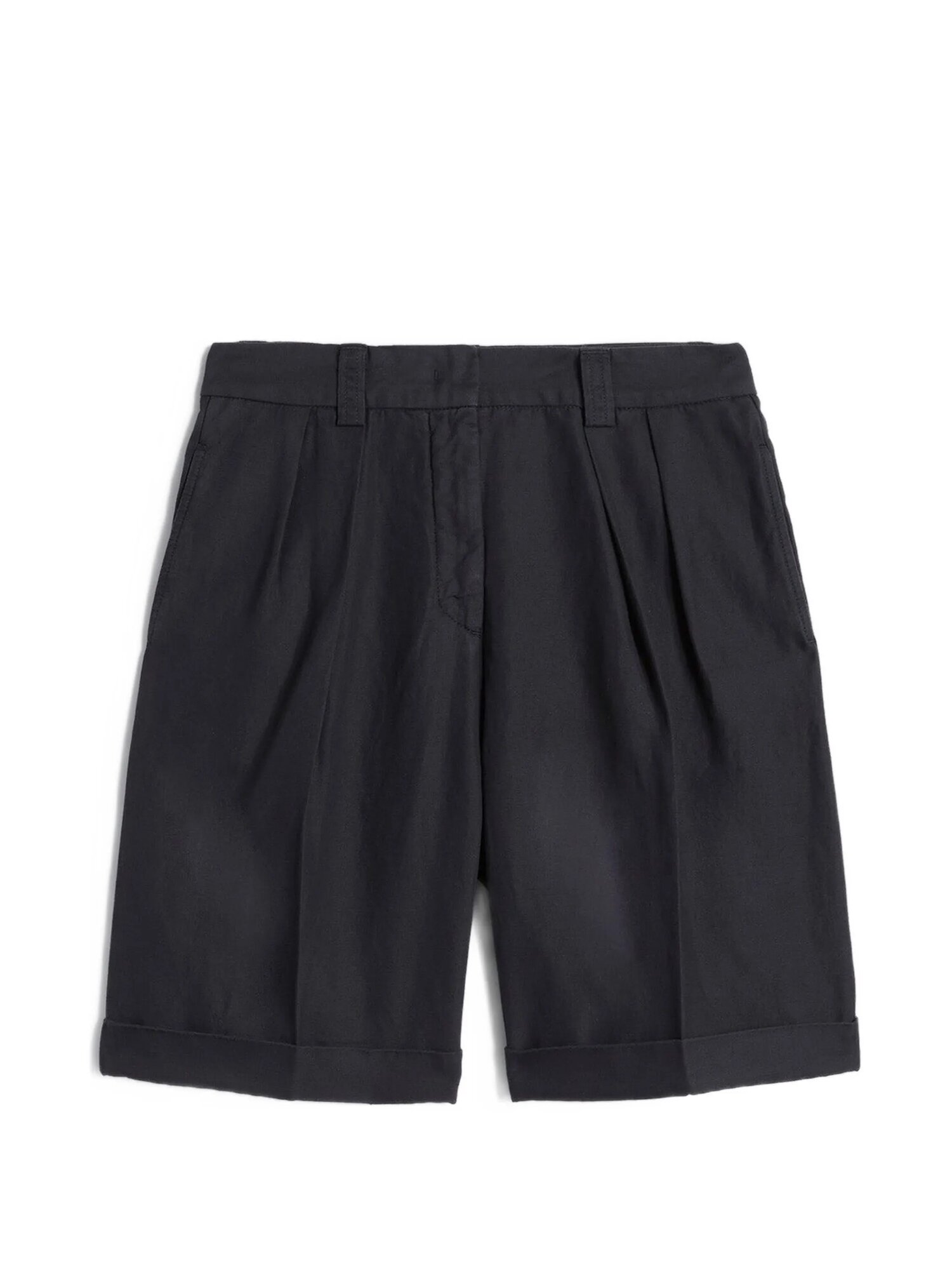 Шорты Aspesi Pleated turn-up-hem shorts