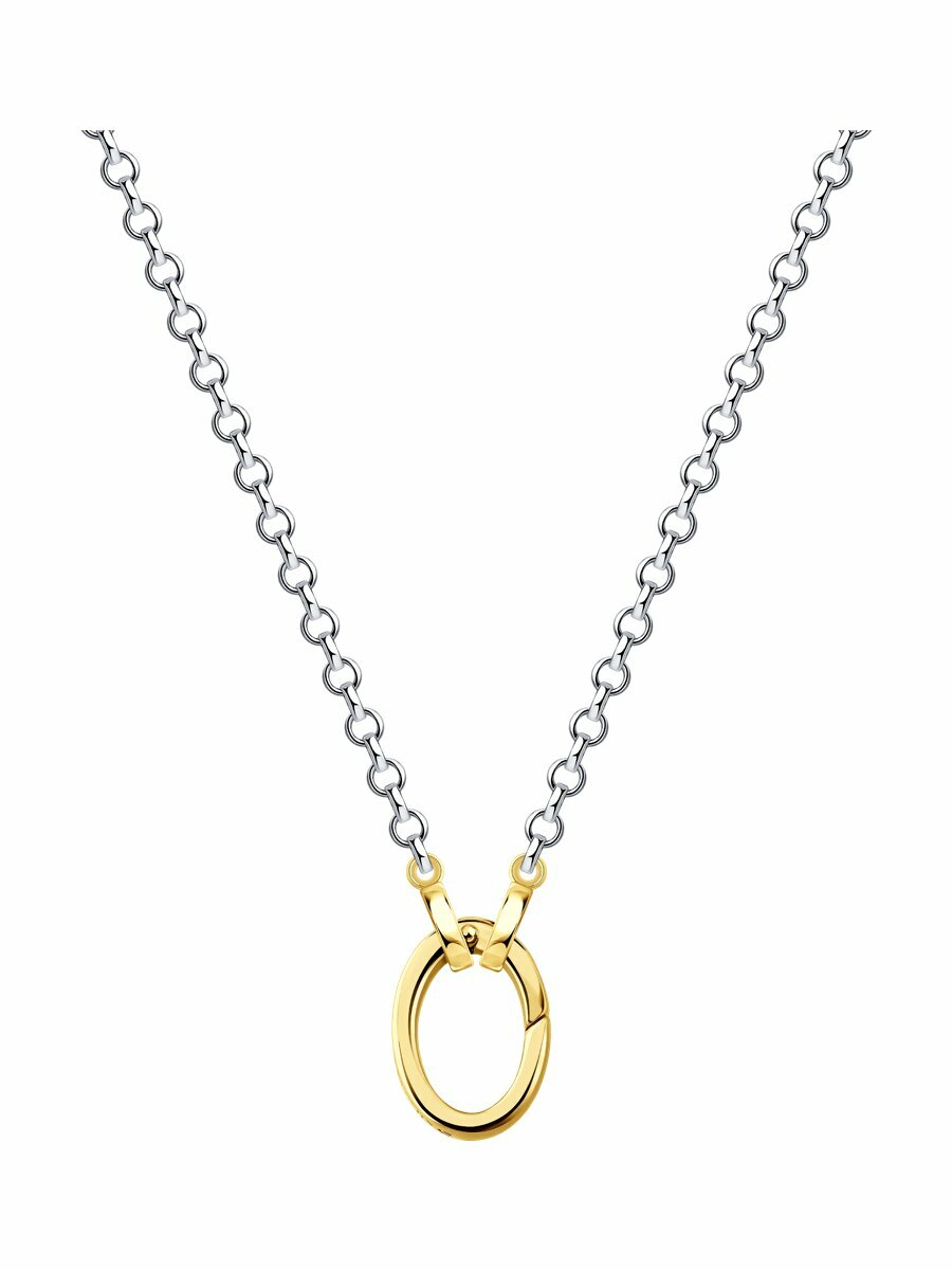 Колье, серебро, 925 проба, родирование