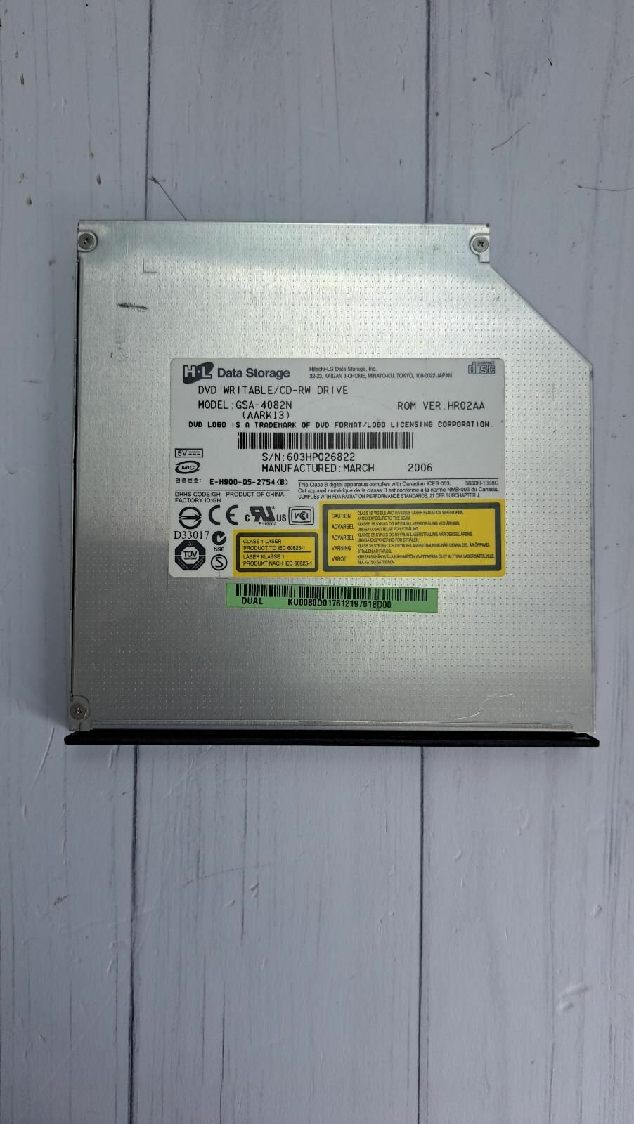 DVD привод (дисковод) для ноутбука MaxSelect Optima M535. 0ригинал.
