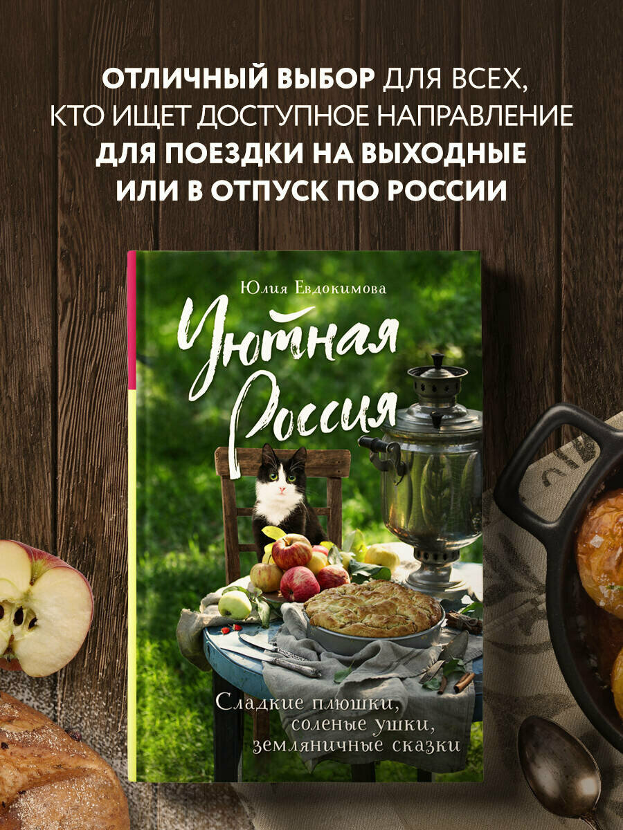Евдокимова Ю. В. Уютная Россия. Сладкие плюшки, соленые ушки, земляничные сказки