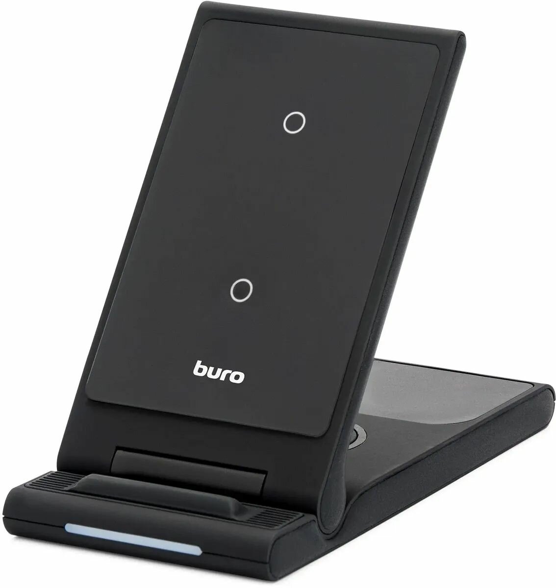Беспроводное зарядное устройство Buro, USB-C, 15Вт, 3A, цвет черный, (CWC-QC5A15BK)