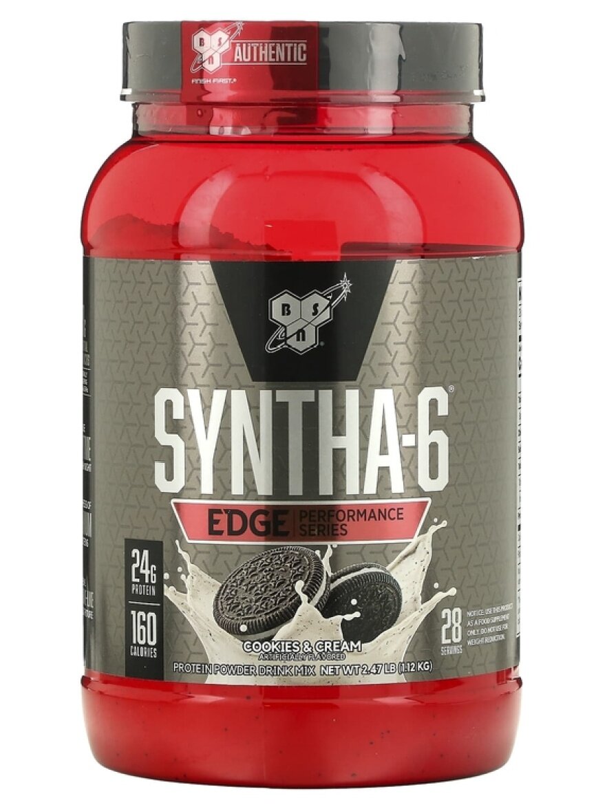 Протеин Bsn Syntha-6 Edge вкус печенье с кремом 1 кг