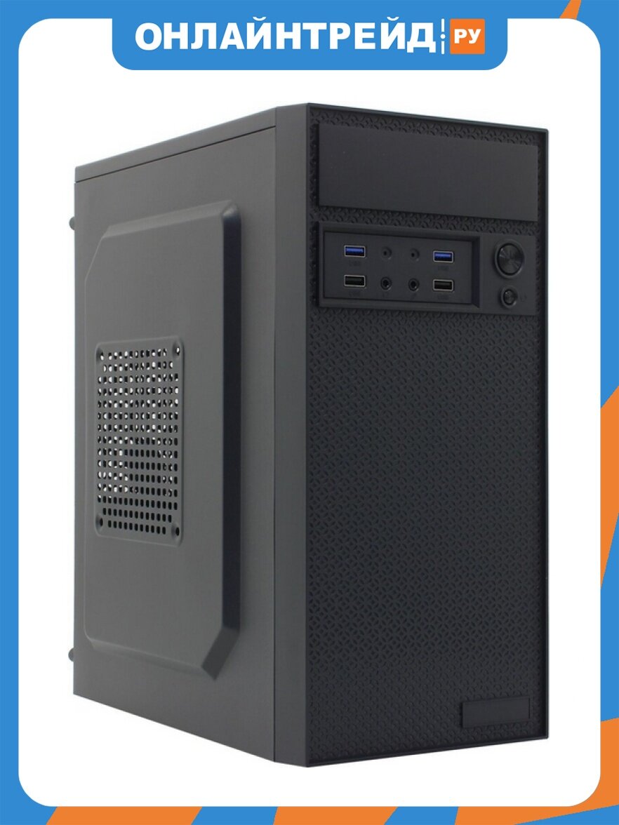 Корпус Exegate BAA-109U2, черный (EX291271RUS)